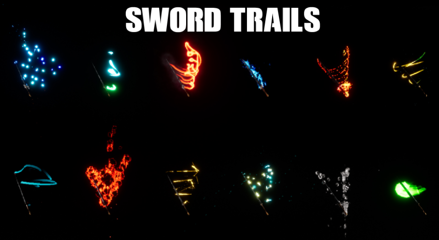 Sword Trails in Visual Effects - UE Marketplace