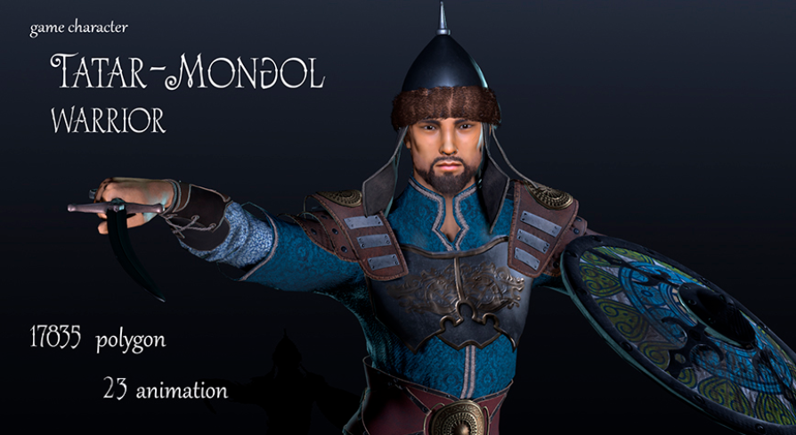 Tatar-Mongol in Characters - UE Marketplace
