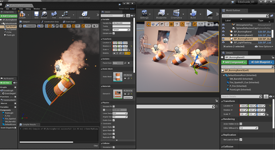 Teaching with Unreal Engine in UE Online Learning - UE Marketplace