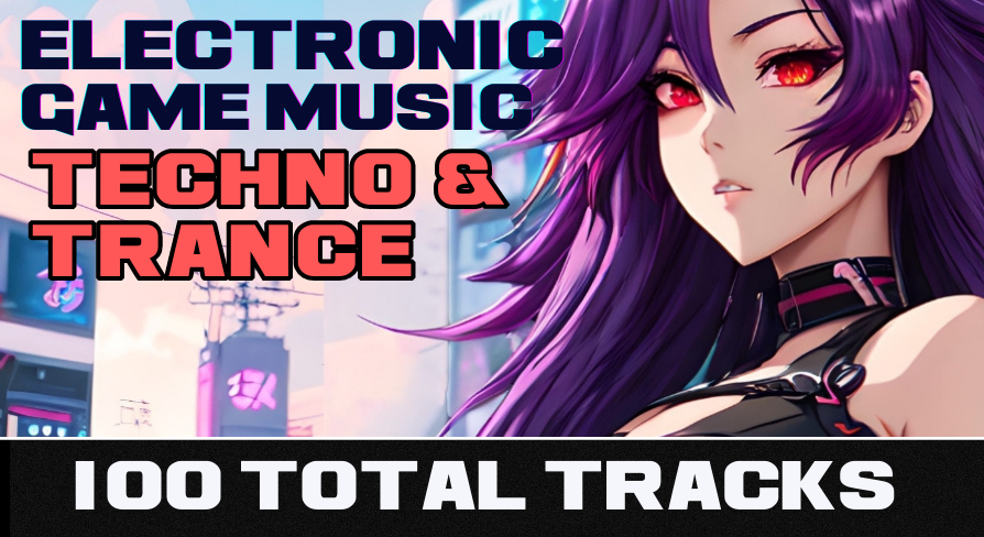 Techno and Trance: 100 Track Pack, 카테고리 음악 - UE 마켓플레이스