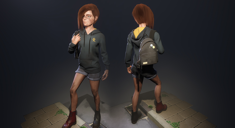 Teenager Character in Characters - UE Marketplace