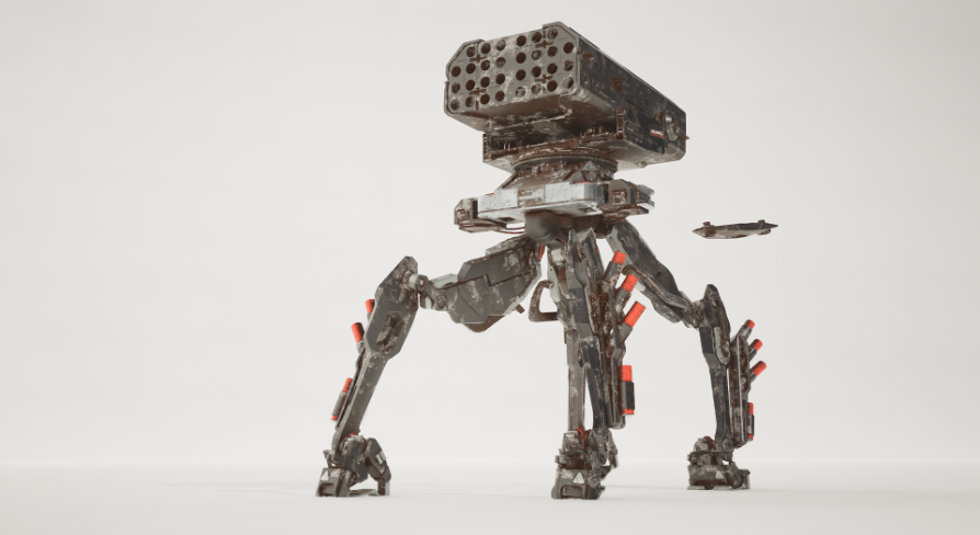 Rocket Launcher Robot, 카테고리 캐릭터 - UE 마켓플레이스