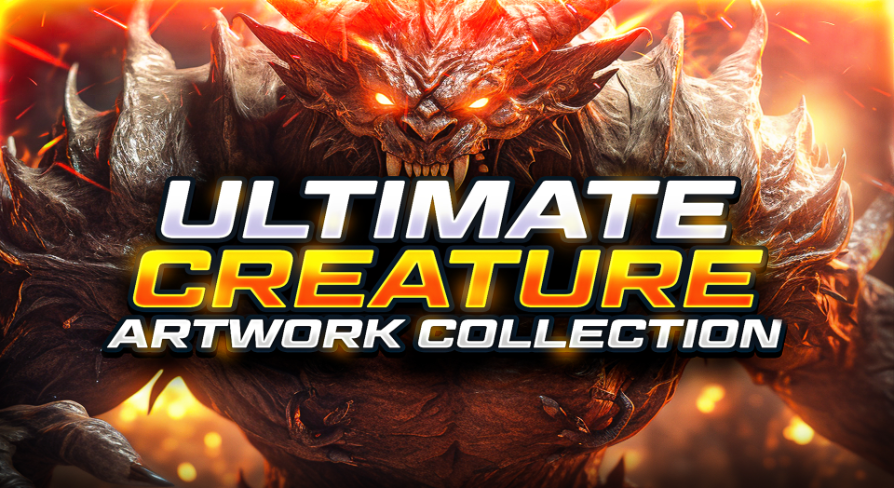 The Ultimate Creature Artwork Collection - 300+ Creatures in 2D Assets ...