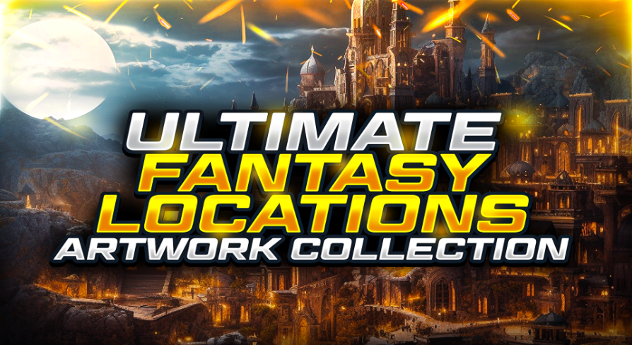 The Ultimate Fantasy Locations Artwork Collection - 300+ Locations：2D ...
