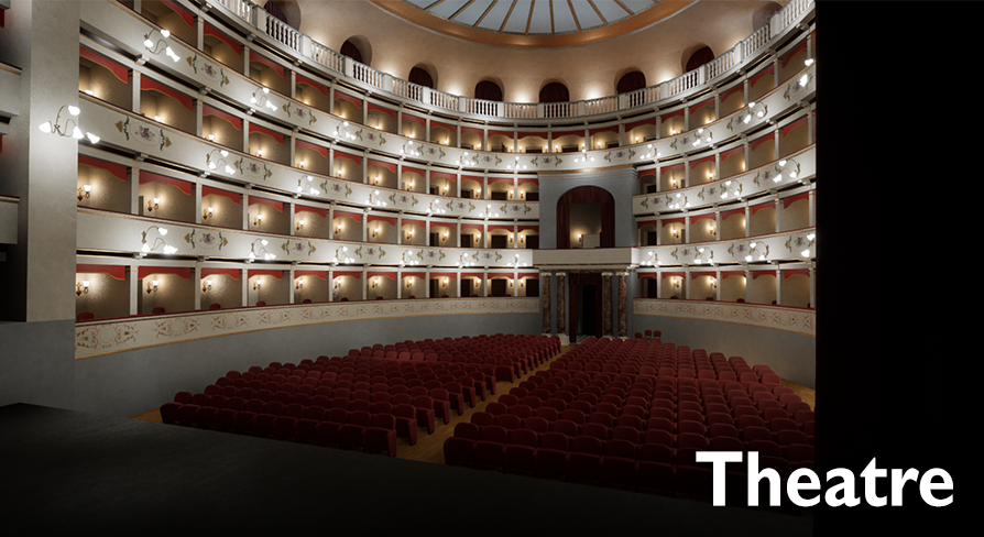 Theatre Interior Environment in Environments - UE Marketplace