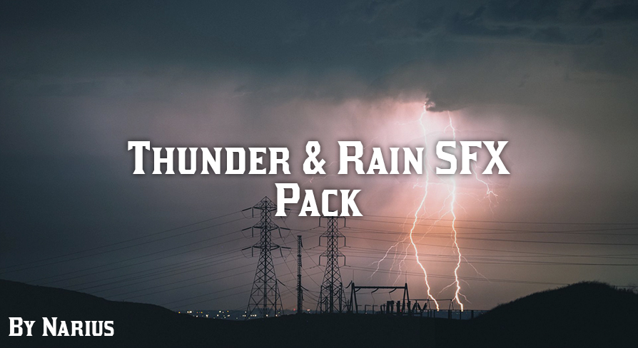 Thunder & Rain SFX Pack in Sound Effects - UE Marketplace