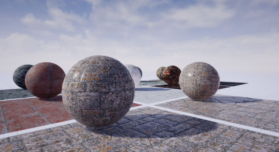 Tile Material 4K in Materials - UE Marketplace