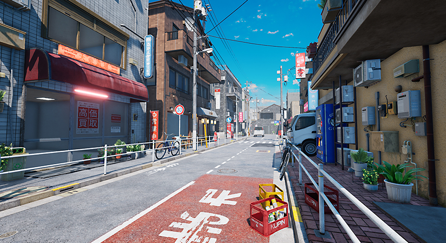 Tokyo Street in Environments - UE Marketplace
