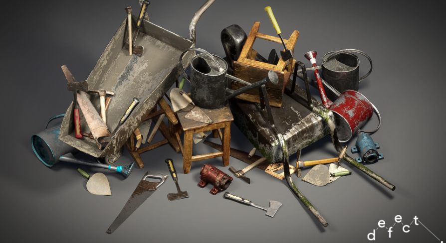 Tool Kit Workshop: Tools vol.13 in Props - UE Marketplace