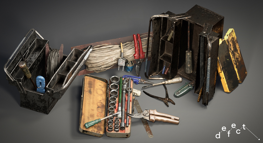 Tool Kit Workshop: Tools vol.5 in Props - UE Marketplace