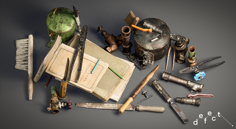 Tool Kit Workshop: Tools Books vol.6 in Props - UE Marketplace