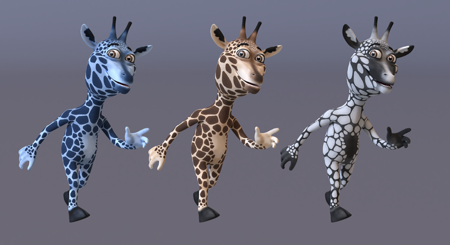 Toon Humanoid Giraffe, 카테고리 캐릭터 - UE 마켓플레이스