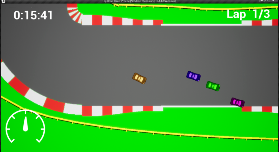 Top Down Racing Kit in Blueprints - UE Marketplace