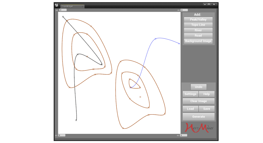 Topographic Map 3D Terrain Generator in Code Plugins - UE Marketplace