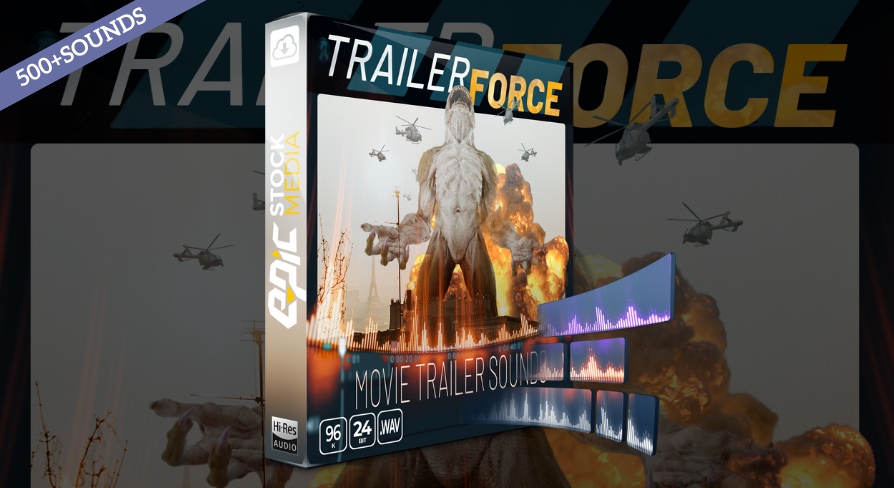 Trailer Force - Cinematic Sound Effects Tool Kit, 카테고리 사운드 이펙트 - UE 마켓플레이스