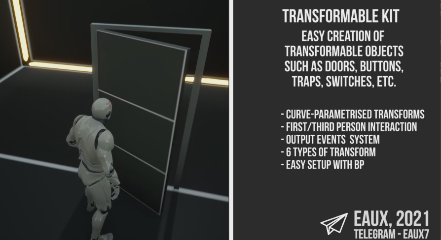 Transformable Kit in Code Plugins - UE Marketplace