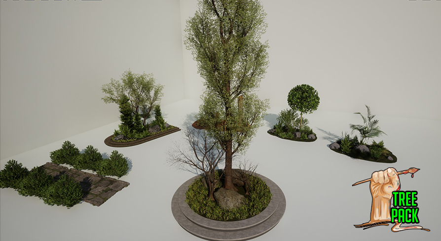 Tree Pack: Vol 2 in Props - UE Marketplace