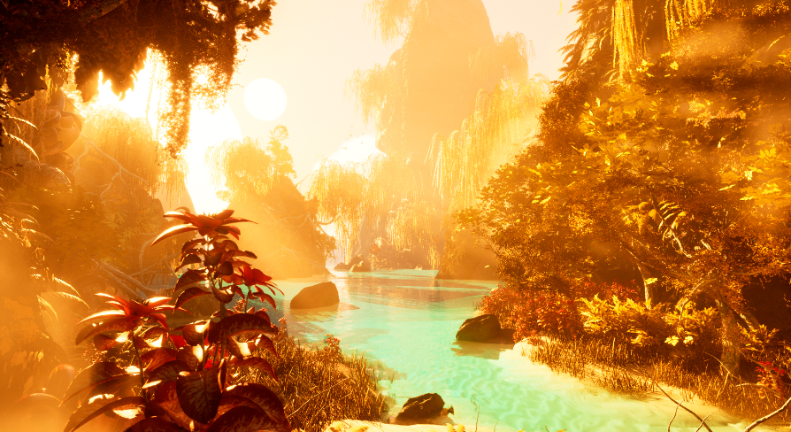 Tropical Alien World in Environments - UE Marketplace