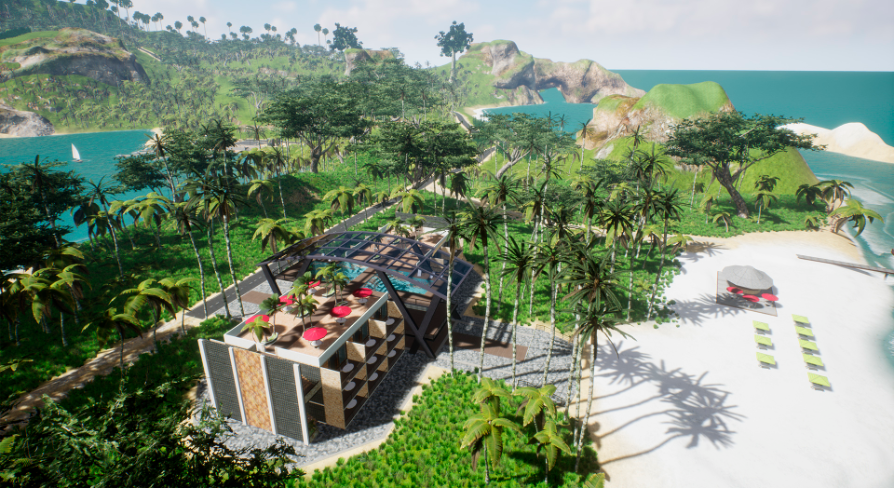 Tropical island in Environments - UE Marketplace