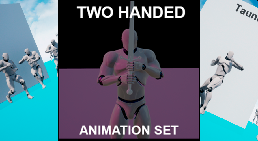 Two Handed Animation Set in Animations - UE Marketplace