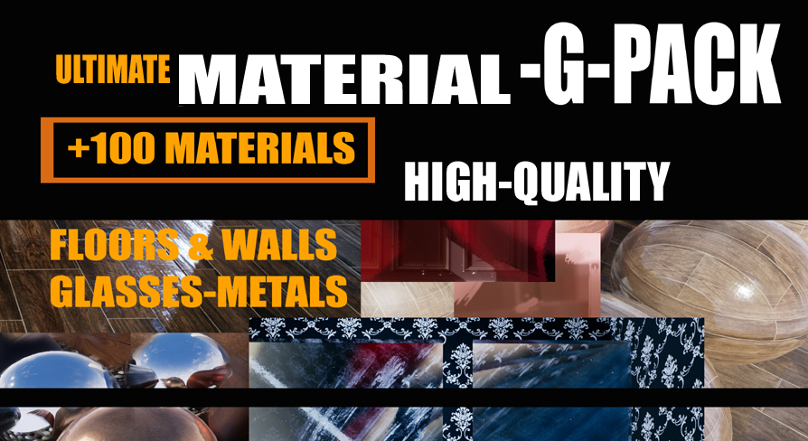 ULTIMATE MATERIAL GPACK-High definition-Flooring-Metals-Walls-parquets ...
