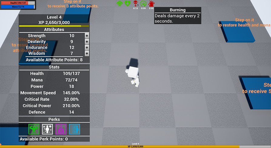 Ultimate Attributes And Stats Component 카테고리 블루프린트 Ue 마켓플레이스