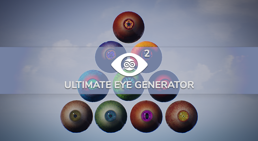 Ultimate Eye Generator 2 in Materials - UE Marketplace