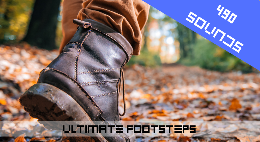 Real Recorded Footstep Sounds in Sound Effects - UE Marketplace