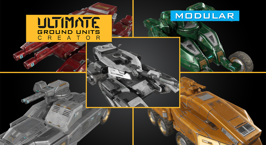 Ultimate Ground Units Creator, 카테고리 소품 - UE 마켓플레이스