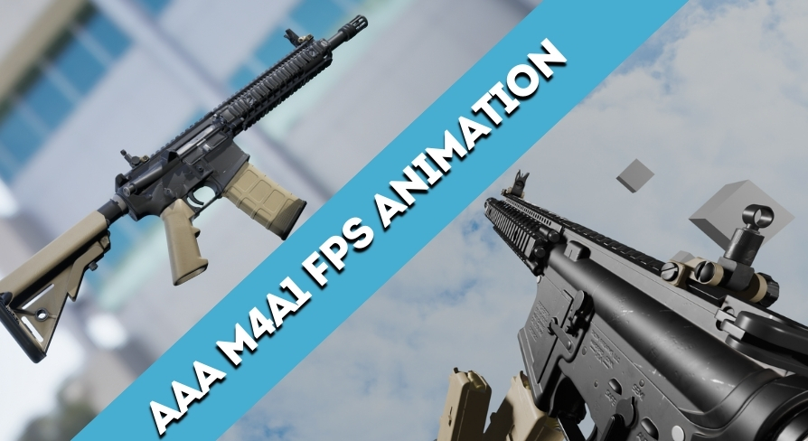 Ultimate M4A1 FPS Animation Pack in Animations - UE Marketplace