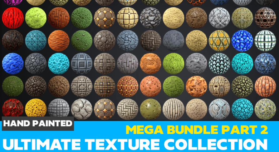 Ultimate Texture Collection - Mega Bundle Part 2 in Textures - UE ...