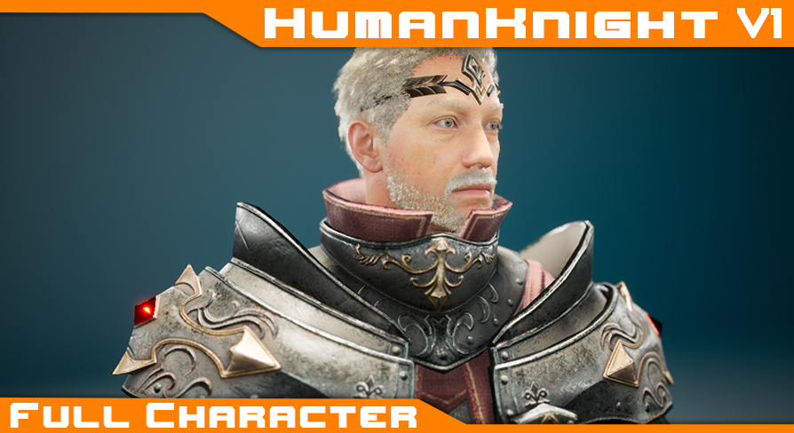 Human Knight V1 in Characters - UE Marketplace