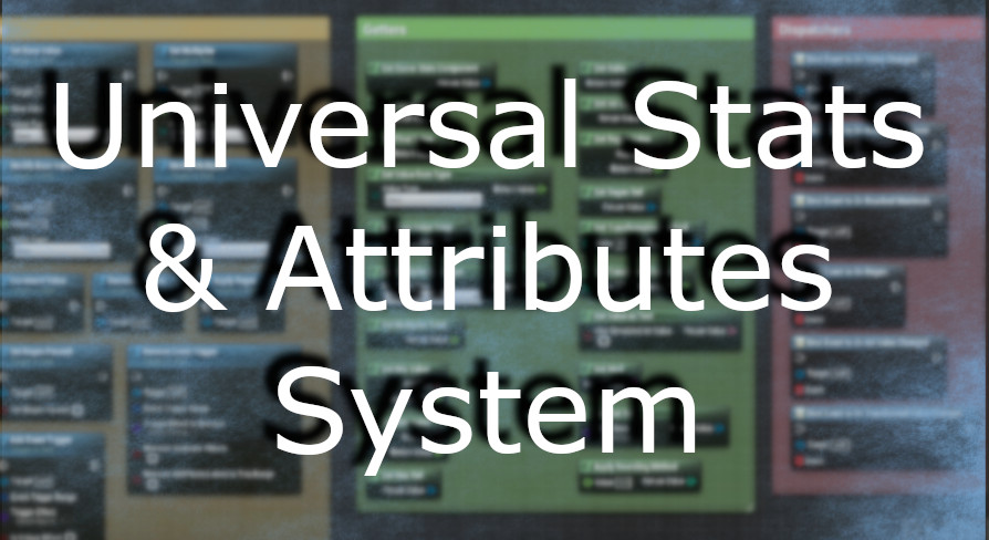 Universal Stats & Attributes System in Code Plugins - UE Marketplace