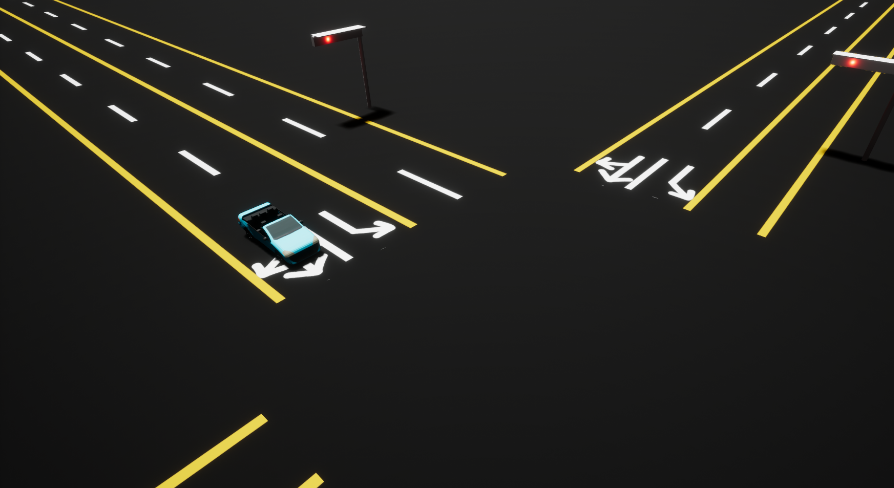 Urban Traffic System In Blueprints Ue Marketplace