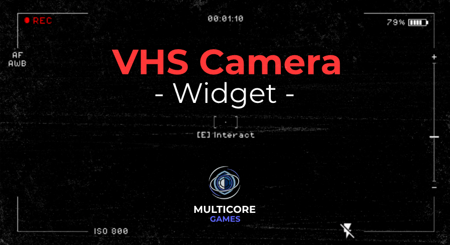 VHS Camera Widget, 카테고리 블루프린트 - UE 마켓플레이스