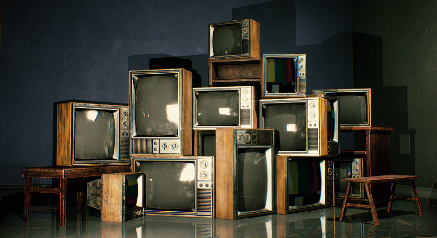 VHS Game Assets with Showcase in Environments - UE Marketplace