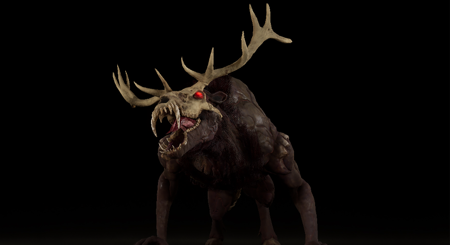 Wendigo in Characters - UE Marketplace