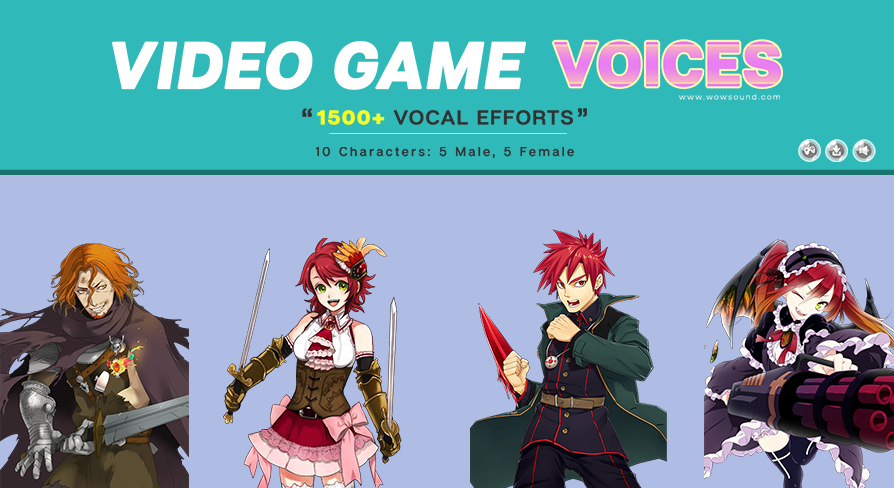 Video Game Voices Sound Effects Pack in Sound Effects - UE Marketplace