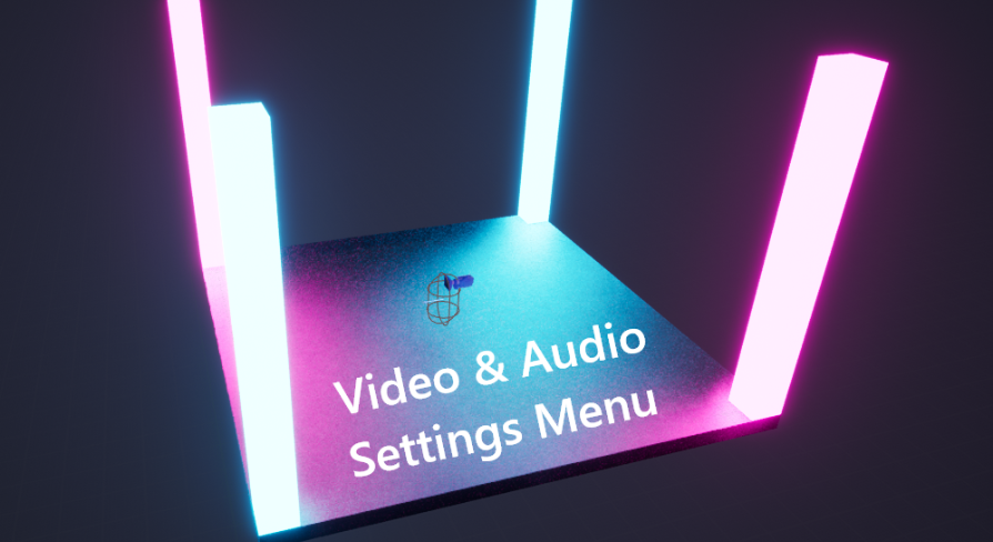 Video and Audio Settings Menu in Blueprints - UE Marketplace