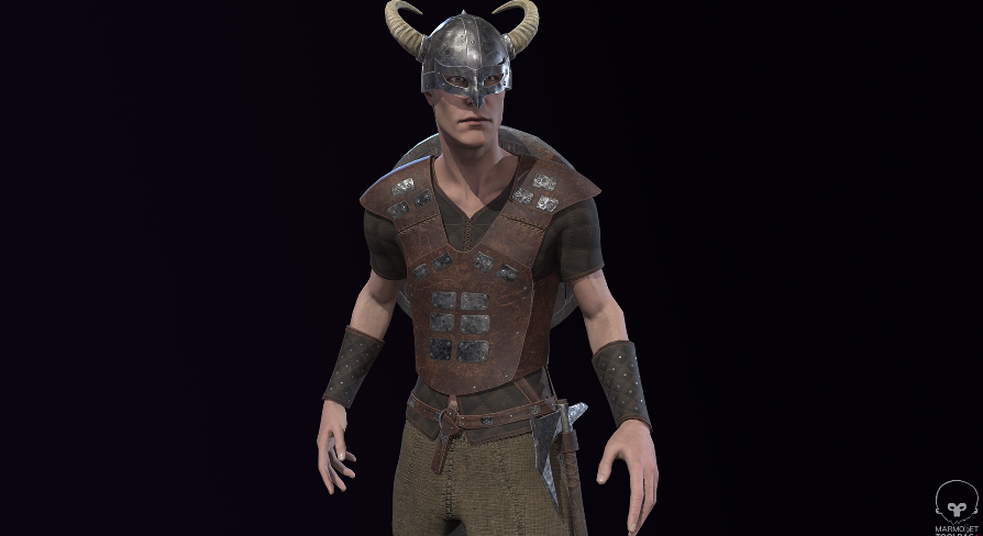 在角色创建的Viking Warrior - 虚幻引擎商城
