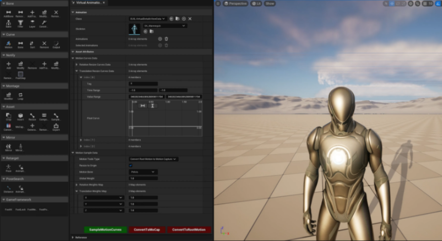 Virtual Animation Tools V6 in Code Plugins - UE Marketplace