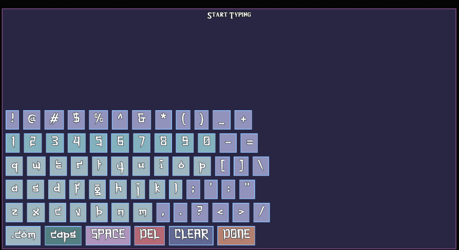 Virtual Keyboard For Gamepad V2 w/ Fonts in Blueprints - UE Marketplace