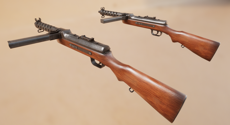 WW2 MP34 in Weapons - UE Marketplace