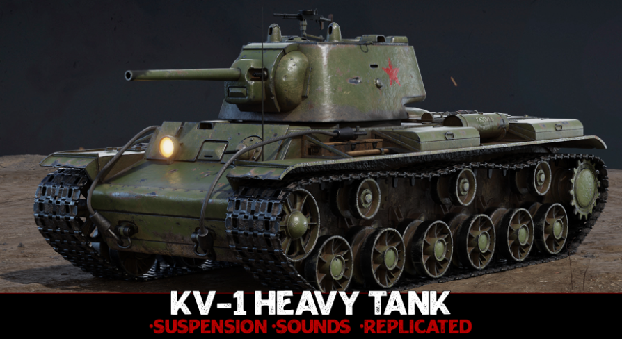 WW2 Tank - KV1 - Advanced Tank Blueprint in Blueprints - UE Marketplace