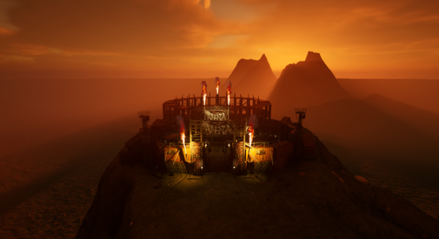 Wasteland Post Apocalyptic Arena in Environments - UE Marketplace