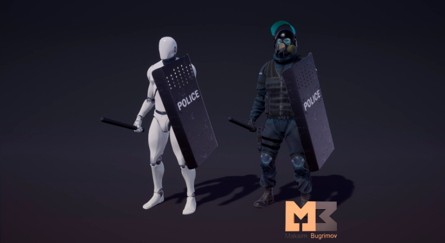 Weapon And Shield Animations in Animations - UE Marketplace
