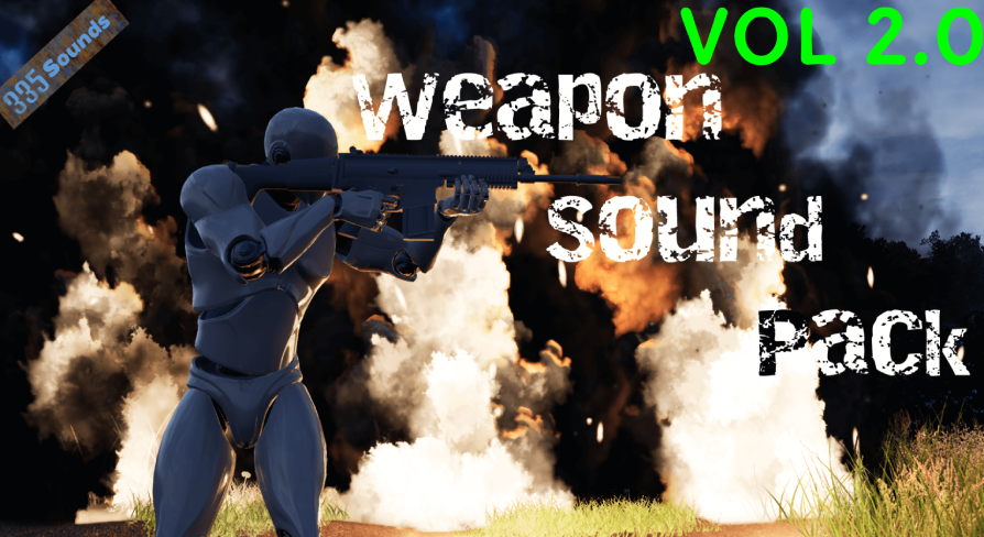 Weapon Sound Pack Vol 2.0 in Sound Effects - UE Marketplace