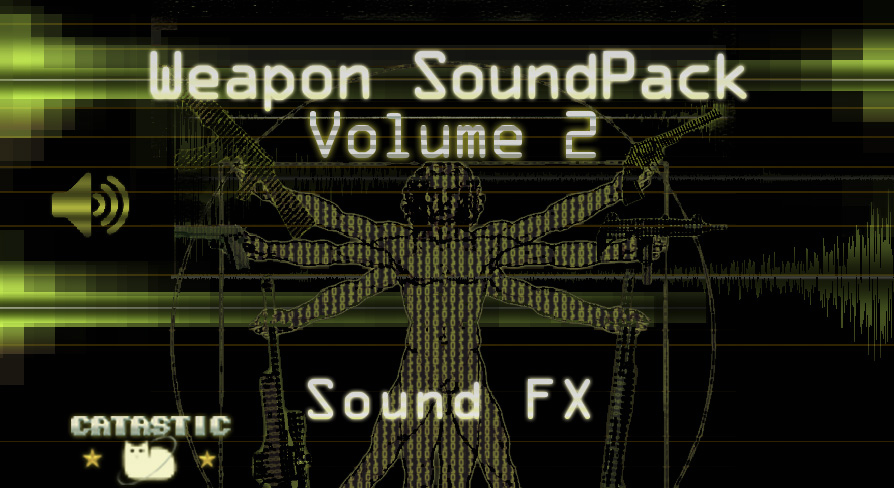 在音效创建的Weapon Sound Pack - Volume 2 - 虚幻引擎商城