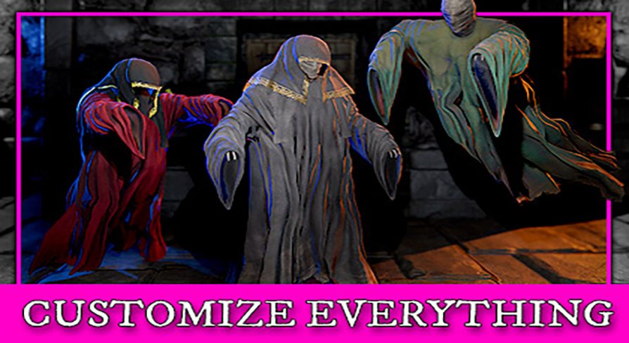 Weeper Horror Ghost Pack - Fantasy RPG in Characters - UE Marketplace