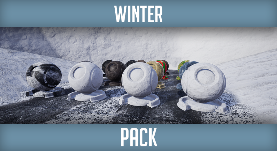 Winter Theme Pack in Materials - UE Marketplace